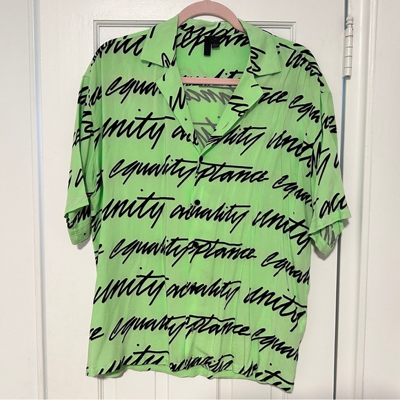 ASOS | Shirts | Glaad Unisex Shirt Twopiece In Unity Print | Poshmark